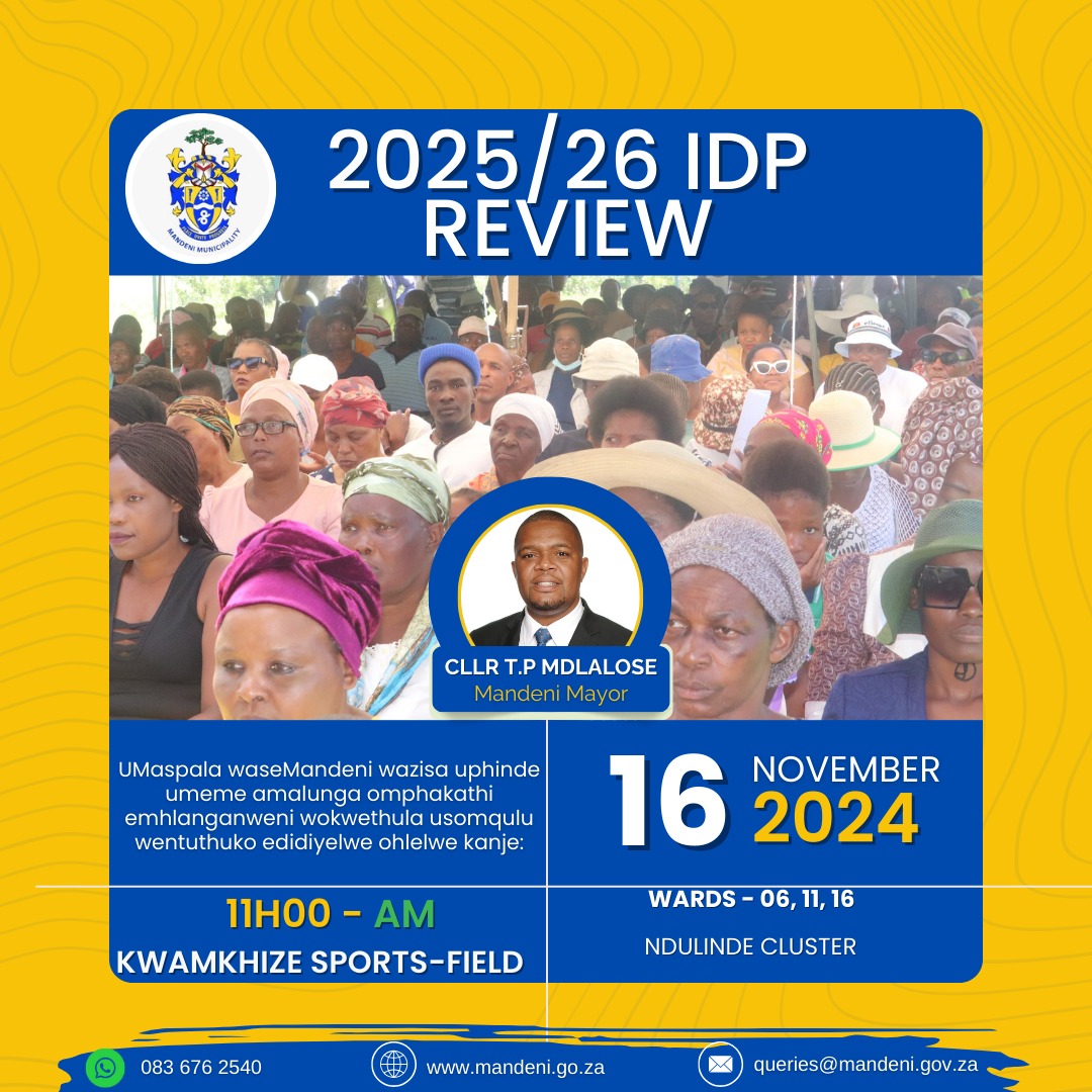 Mandeni Local Municipality – Welcome to Mandeni Local Municipality